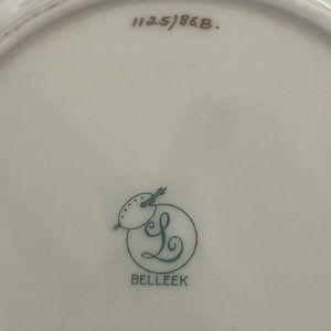 Lenox | Kitchen | Vintage Lennox Belleek Round Butter Dish | Poshmark